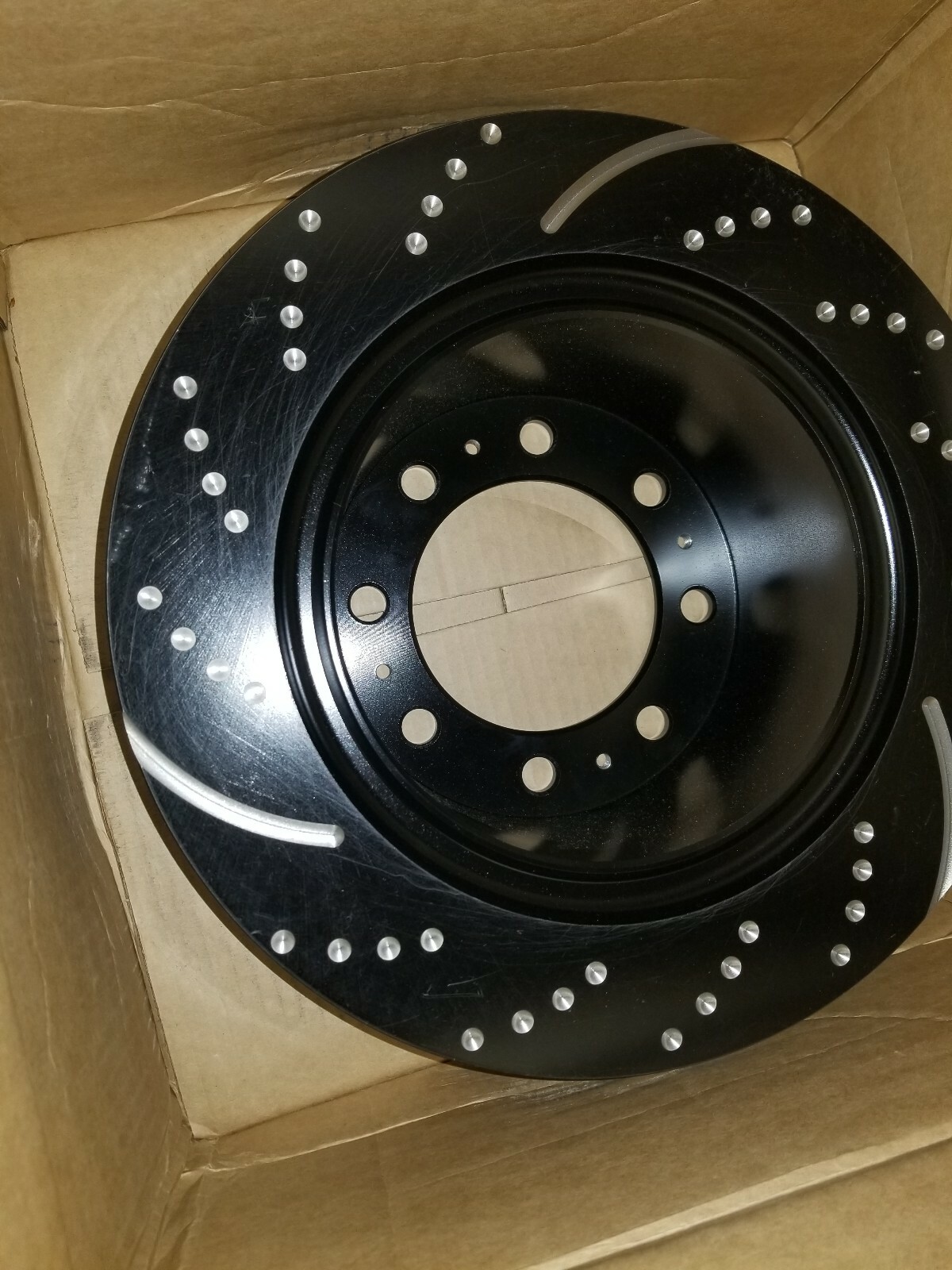 Disc Brake Rotor-3GD Series Sport Slotted Rotors EBC Brake GD7509 for ...