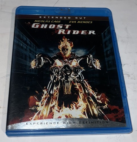 Ghost Rider (Extended Cut) [Blu-ray] Nicolas Cage Eva Mendes Wes ...