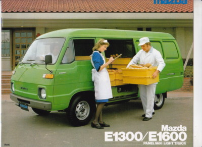 1978 MAZDA E-SERIES PANEL VAN & TRUCK RANGE 8p Brochure E1300 E1600 | eBay