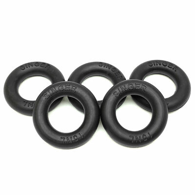 5x Original SINGER Vintage Sewing Machine Bobbin Winder O Ring Rubber ...