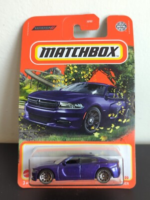 Matchbox 2018 DODGE CHARGER #52/100 Purple | eBay
