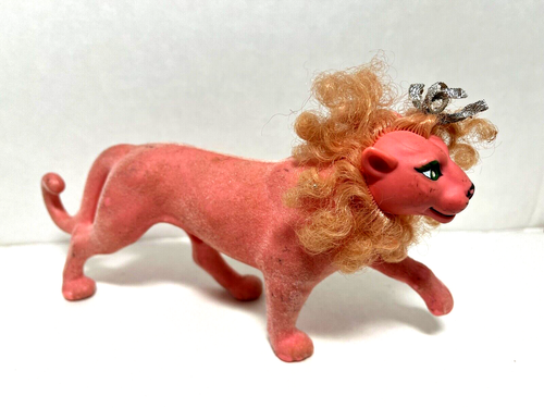 She Ra Clawdeen Catra’s Pink Lion Flocked Mattel Princess of Power ...