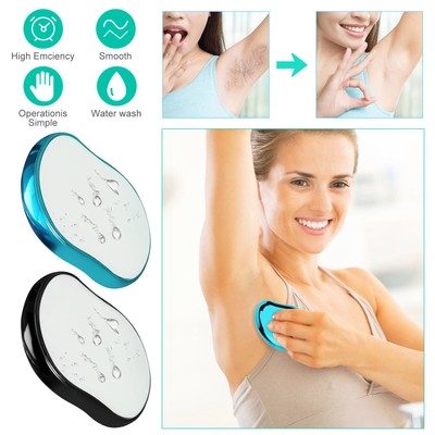 Painless Physical Hair Removal Epilators Crystal Eraser Tool For Body ...
