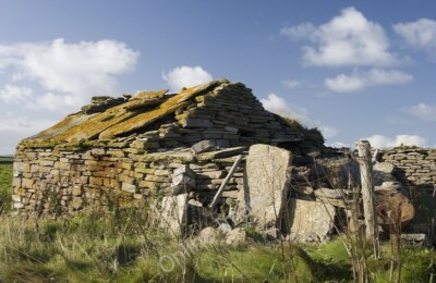 Photo 6x4 Stone shed ruin, Kirkhouse, Papa Westray Holland/HY4851 c2009 ...