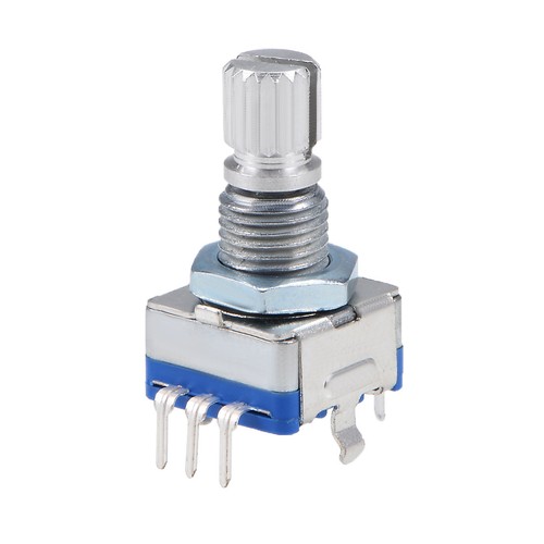 360 Degree Rotary Encoder Code Switch Potentiometer EC11 7 Pins 15mm ...