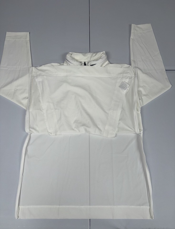 Nike Coaches Jacket 1/4 Zip Football Hooded Pullover White FJ9545-107 ...