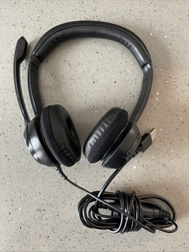 Logitech Logi H390 A00086 USB Headset with Mic - Works | eBay