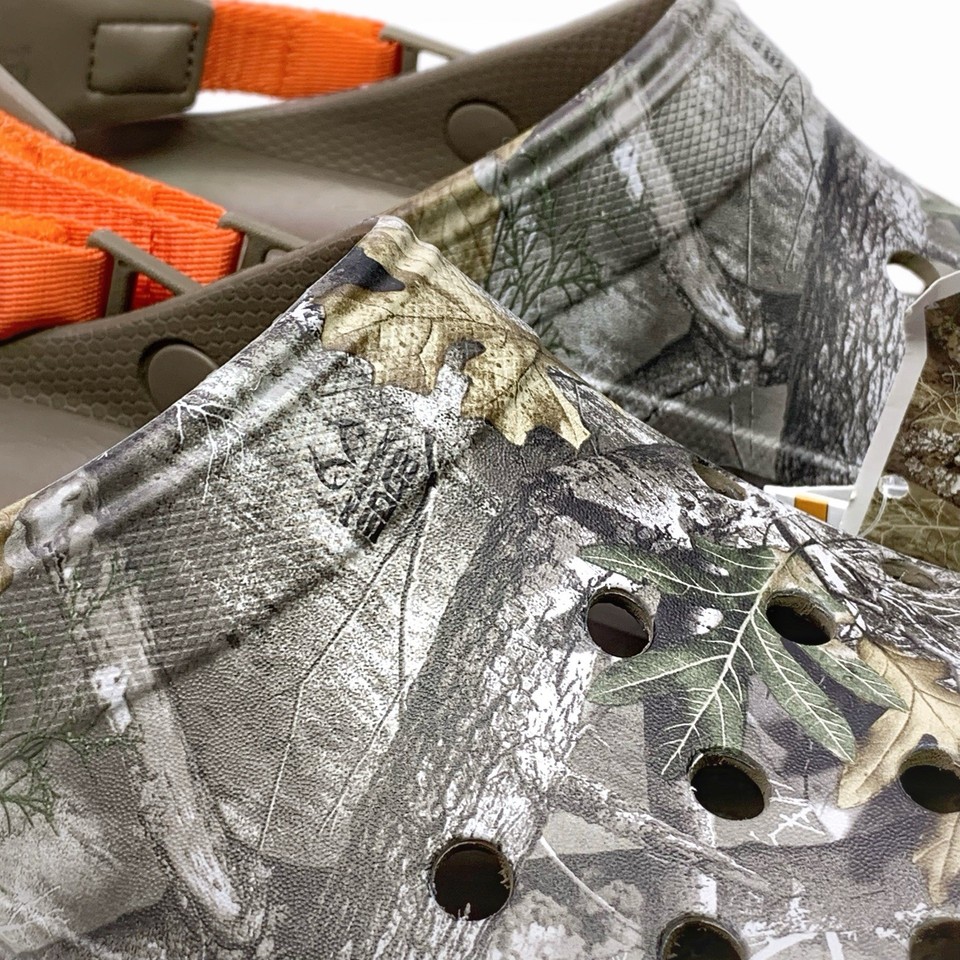 Crocs Realtree Edge All-Terrain Clog US Mens Sizes Walnut Camo 206504 ...