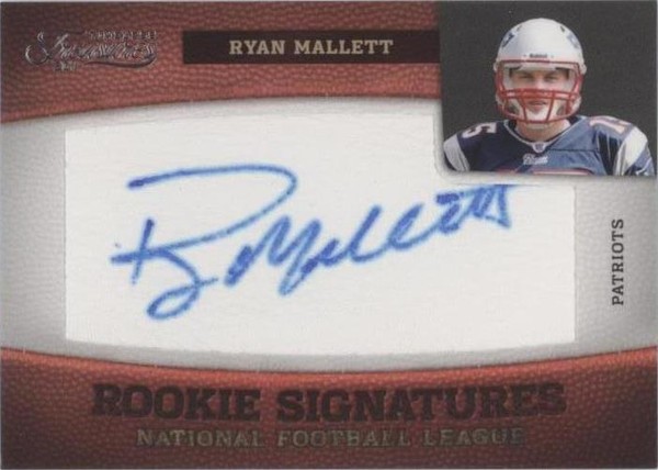 2011 Panini Timeless Treasures - Rookie Signatures #203 Ryan Mallett ...