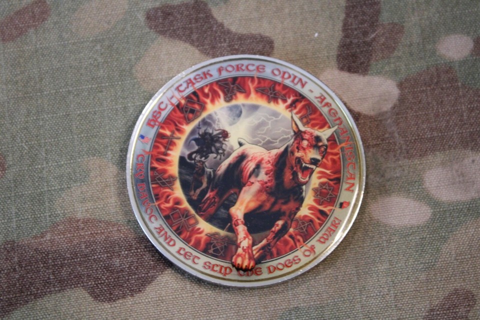 RARE HSC HAVOC Company Task Force ODIN Afghanistan OEF 09-11 Challenge ...