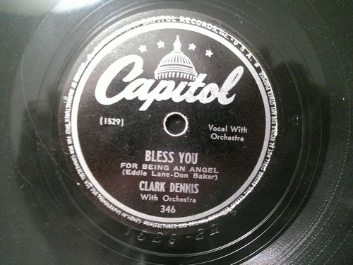 CAPITOL 78 RECORD/CLARK DENNIS/BLESS YOU/PEG O' MY HEART/ EX | eBay