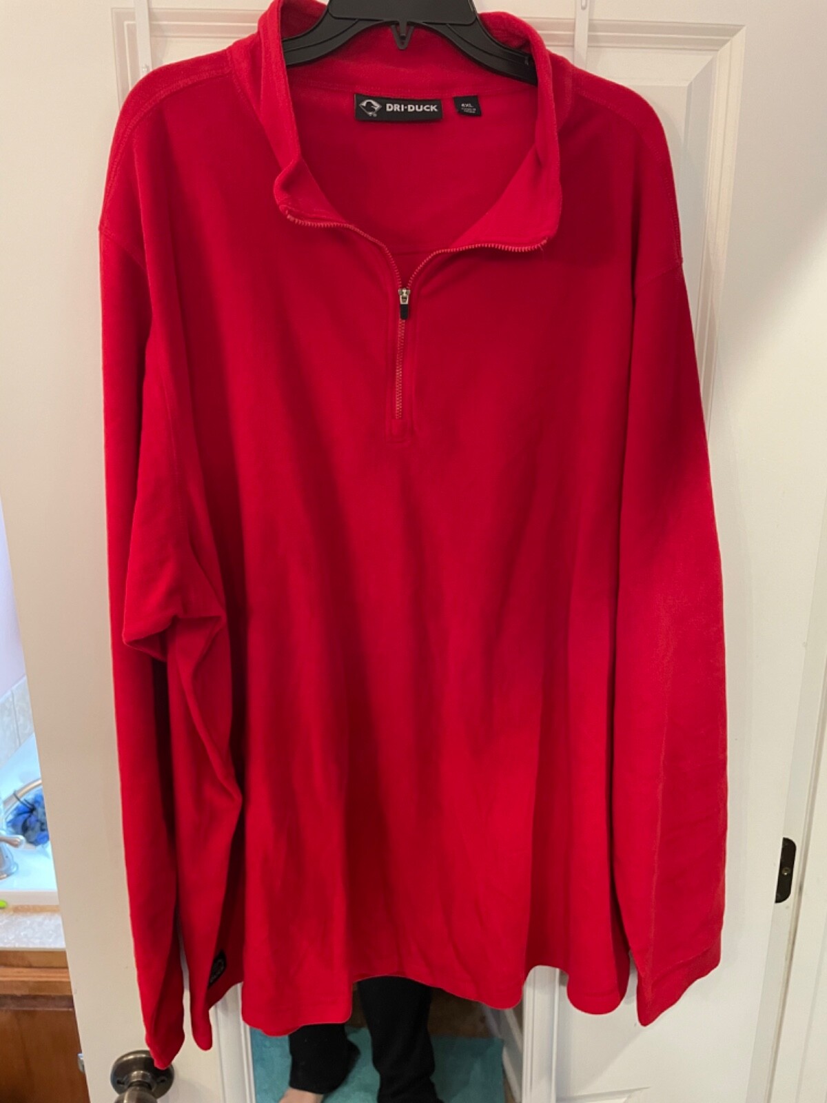 DRI-DUCK DDX Men 4XL 1/4 Zip Jacket Lightweight Pullover Red EUC! | eBay