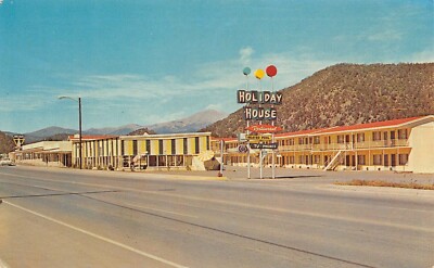 Holiday House Restaurant Inn & Restaurant Roadside View Ruidoso,NM Vtg ...
