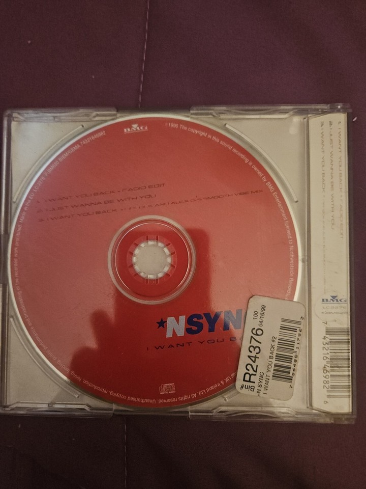 NSYNC-I WANT YOU BACK CD SINGLE Import *Rare* | eBay