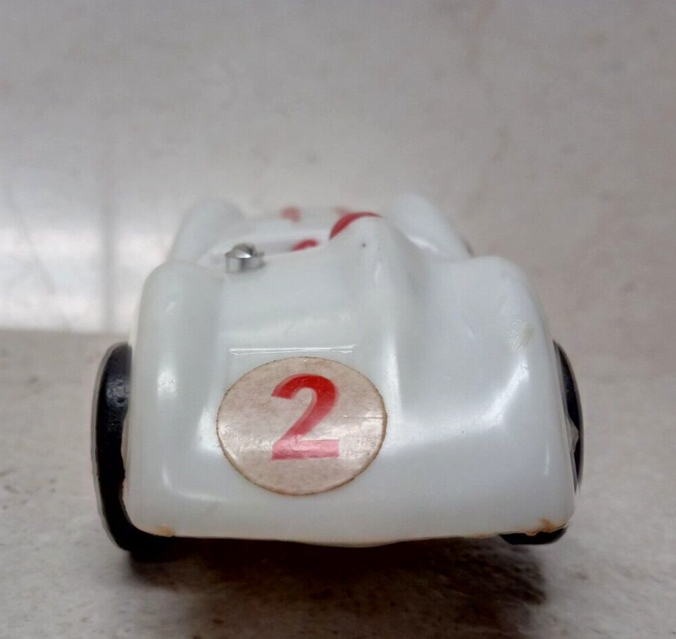 Eldon Ferrari Slot Car Vintage Grand Prix Toy Race Car Body Motor ...