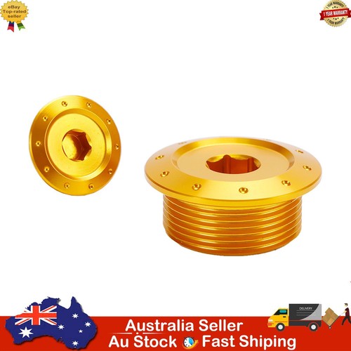ENGINE CRANKCASE COVER PLUG KIT GOLD FOR HONDA CROSS CUB 50 110 CRF110F ...