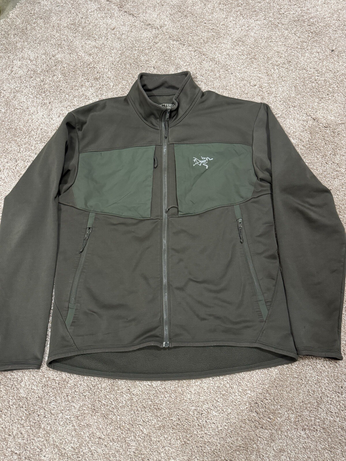 Vintage ARC'TERYX Soft Shell Jacket Polartec Fleece M… - Gem