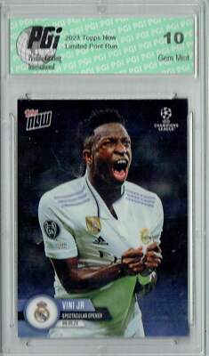 Vini Jr. 2023 Topps Now #104 Real Madrid Spectacular Opener Trading ...