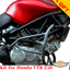 For Honda VTR 250 Crash bars Rear rack Kit Rear luggage rack Engine ...