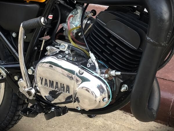 For Yamaha DT100 DT125 DT175 DT250 DT 1974-1976 Upper Throttle Cable 1x ...