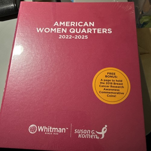 New Whitman American Women Quarters Album Limited Edition With 24 UNC ...