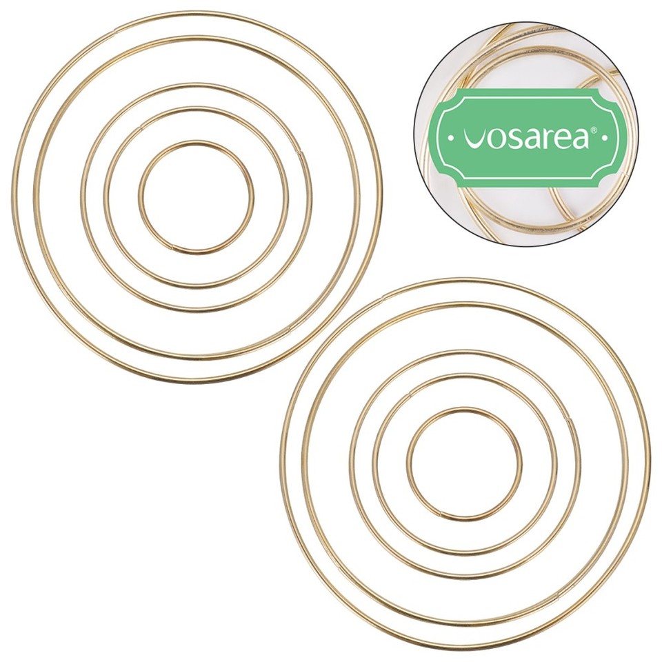 Metal Rings for Crafting Wire Circles Crafts Dreamcatcher Accessories | eBay UK