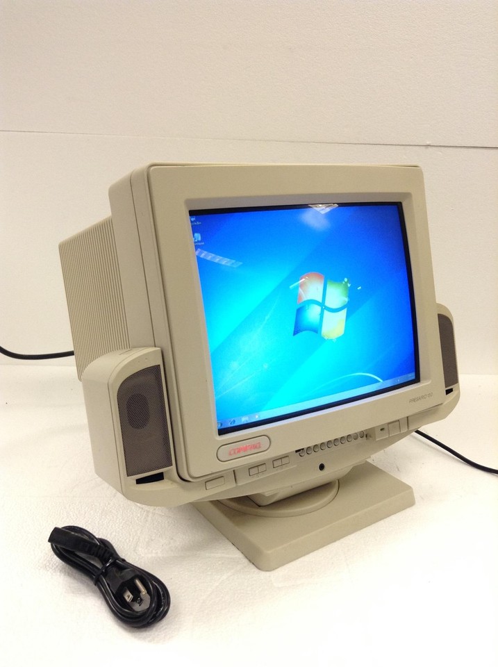 Vintage Compaq Presario 150 443-P 15" CRT Computer Monitor With ...