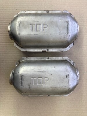 2 each Catalytic Converters N/CAPA 23017 23018 2-3/8" by 10” Used W cut ...
