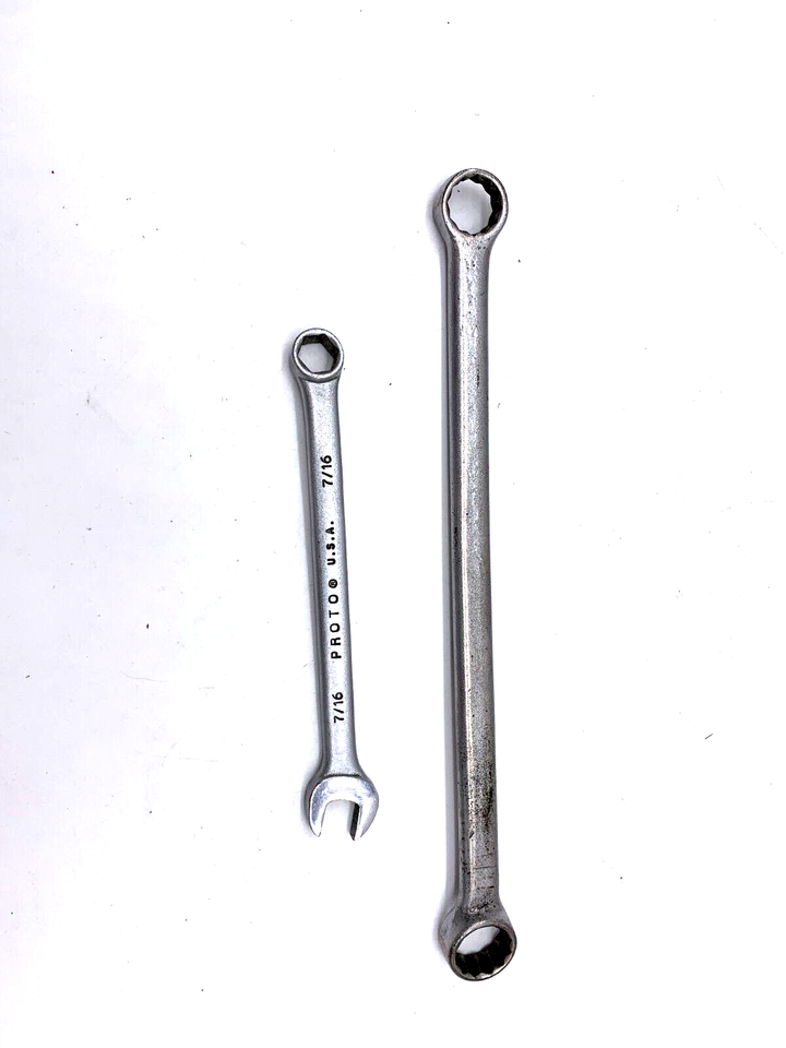 Proto Tools 12 & 6 Point Combination Wrenches Set of 2 | eBay