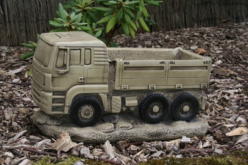 LORRY PLANTER STONE GARDEN ORNAMENT | eBay UK