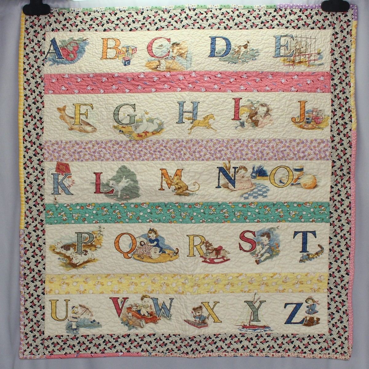 Alphabet Baby Quilt