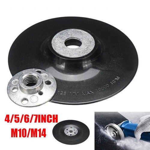 Disc Backing Pad Tool Sandpaper Chassis Angle Grinder Chassis Fiber ...
