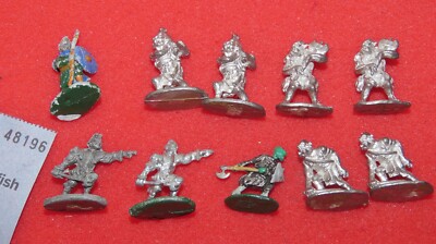 Prince August Miniatures Orcs Mixed x10 Men Fantasy 25mm Metal Figures ...