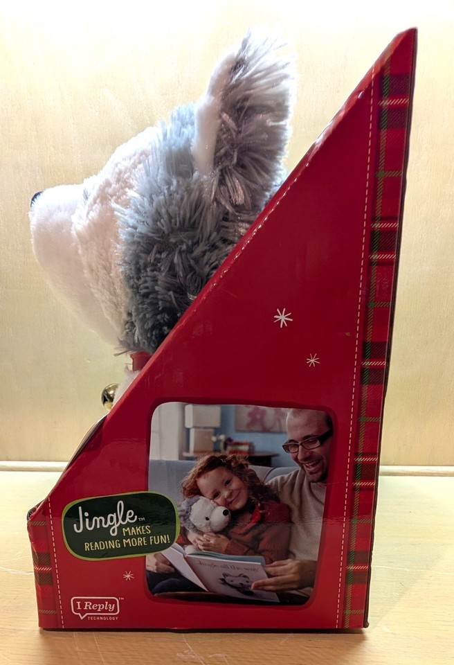 NEW IN BOX: Hallmark Jingle Bell Interactive Story Buddy Plush, CD ...