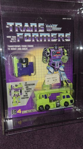 Transformers G1 Constructicon Hook MOSC MOC Sealed AFA | eBay