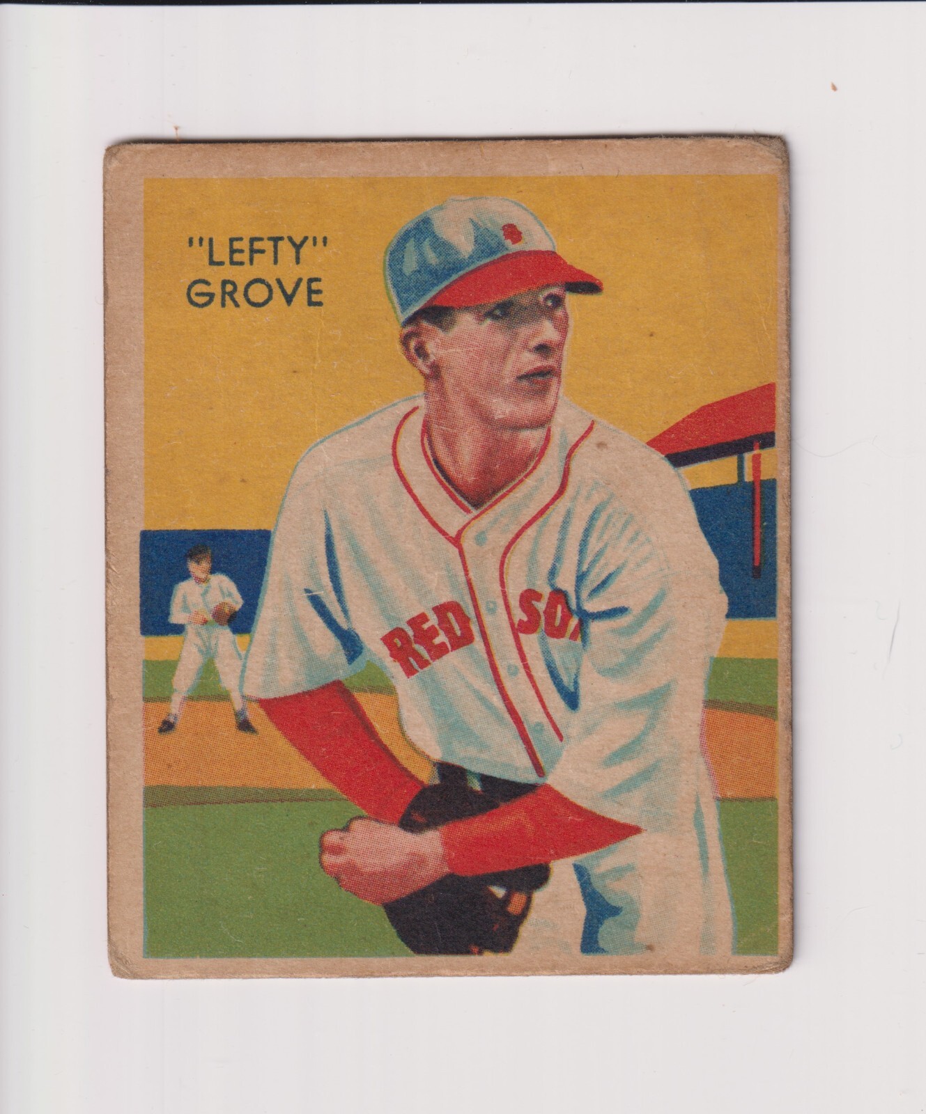 1934 Diamond Stars #1 Lefty Grove First Printing 1933 Stats Boston Red ...