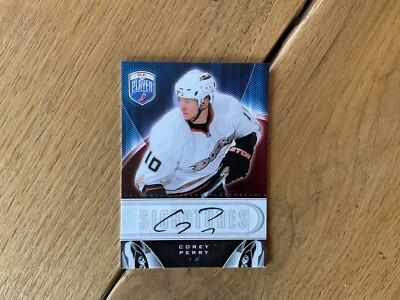 2009-10 UPPER DECK BE A PLAYER SIGNATURES #S-CY COREY PERRY | eBay