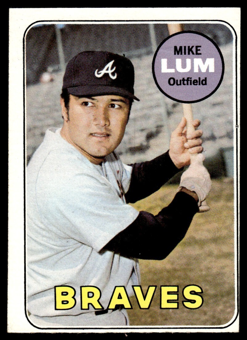 1969 Topps Baseball Mike Lum Atlanta Braves #514 EX | eBay