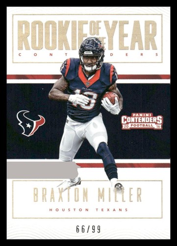 2016 Panni Contenders ROY Contenders Braxton Miller Rc #15 (66/99) | eBay