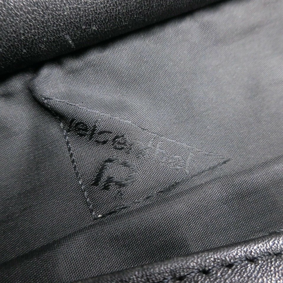 Leather Document Bag Black REISENTHEL Vintage 1971 Germany Case N6243 ...