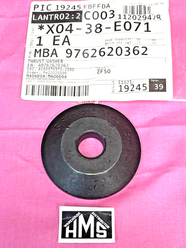 MBA 9762620362 FREIGHTLINER THRUST WASHER HELICAL SIDE GEAR,POWER ...
