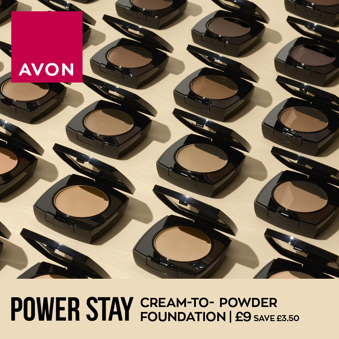 Avon Power Stay Cream to Powder Foundation Compact - SPF20 - MULTIPLE ...