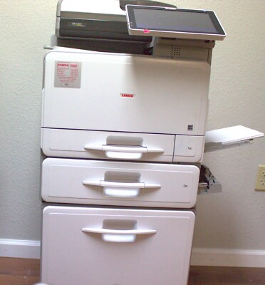 Lanier-Ricoh MP C407-Color & B/W Print-Copy-Scan-Fax-Multifunction ...