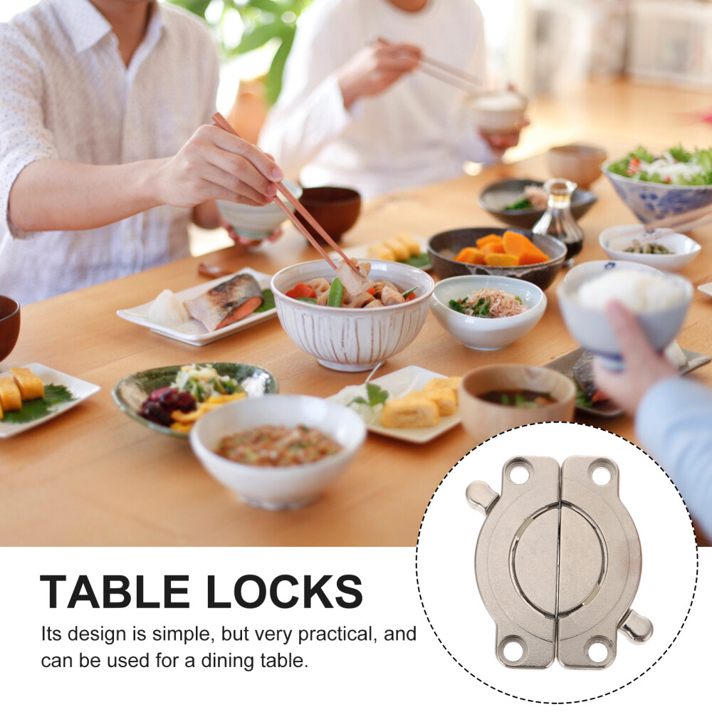 Desktop Connector Zinc Alloy Training Table Leaf and Latches | eBay