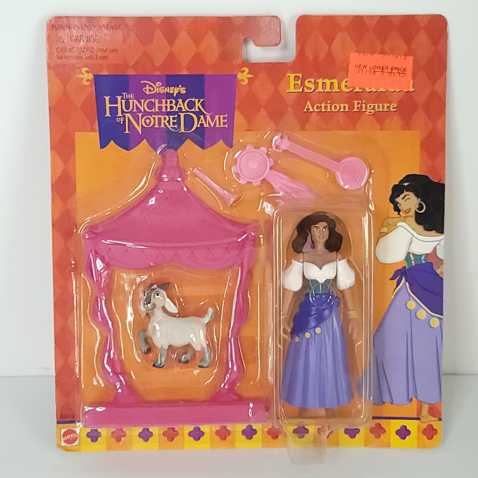 1996 Disney The Hunchback of Notre Dame Esmeralda Action Figure Set w ...
