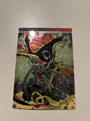 1993-94 Image Comics Spawn #2 Chromium Promo Card Wizard Magazine ...
