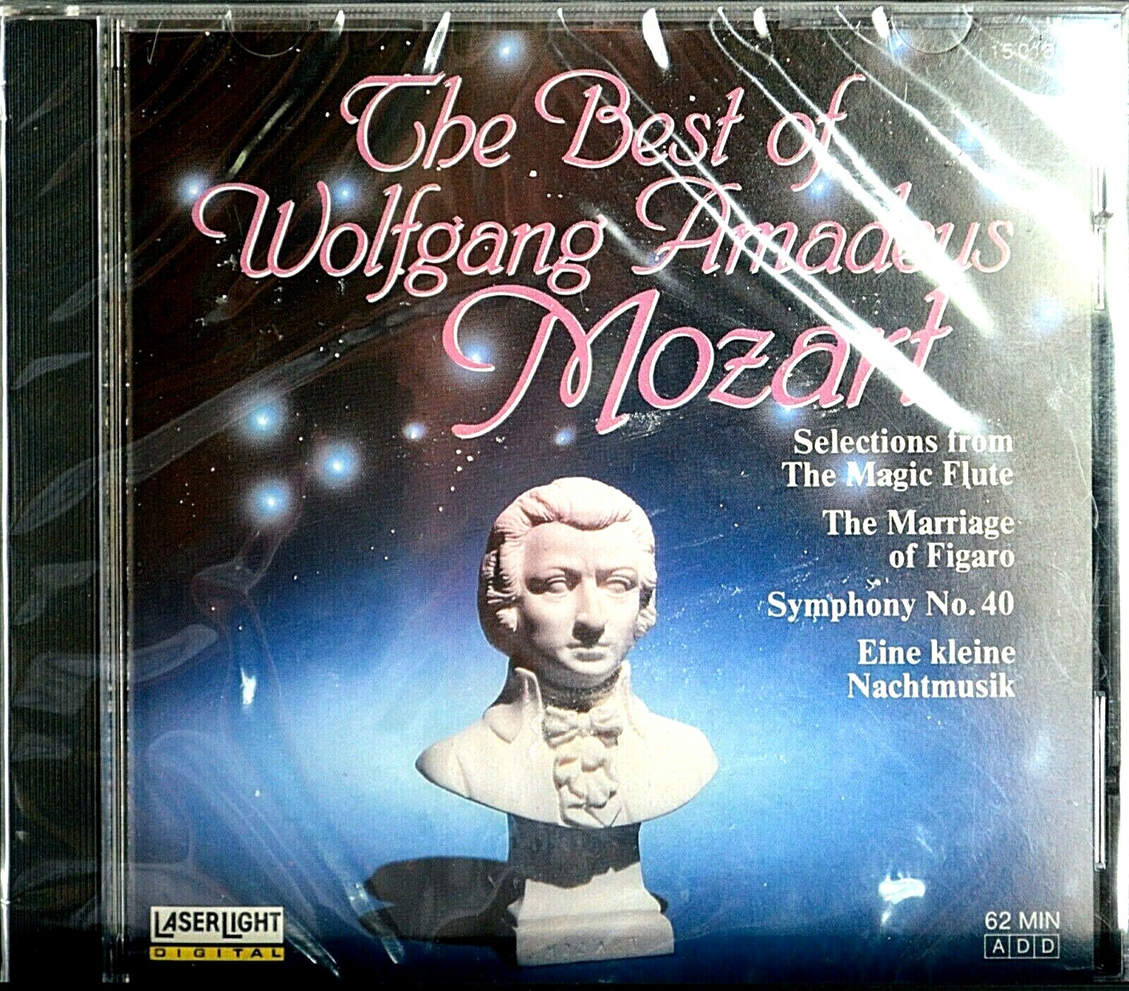 The Best of Wolfgang Amadeus Mozart from 1998 on Laser Light Digital 15 ...