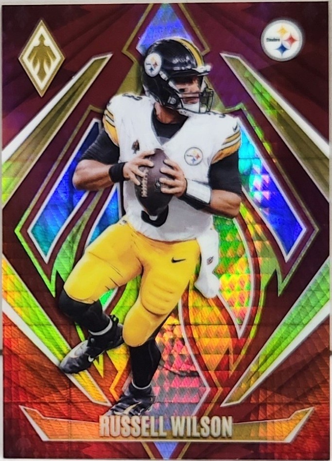 2024 Panini Phoenix - Russell Wilson #126 Red Hyper /140 for sale ...