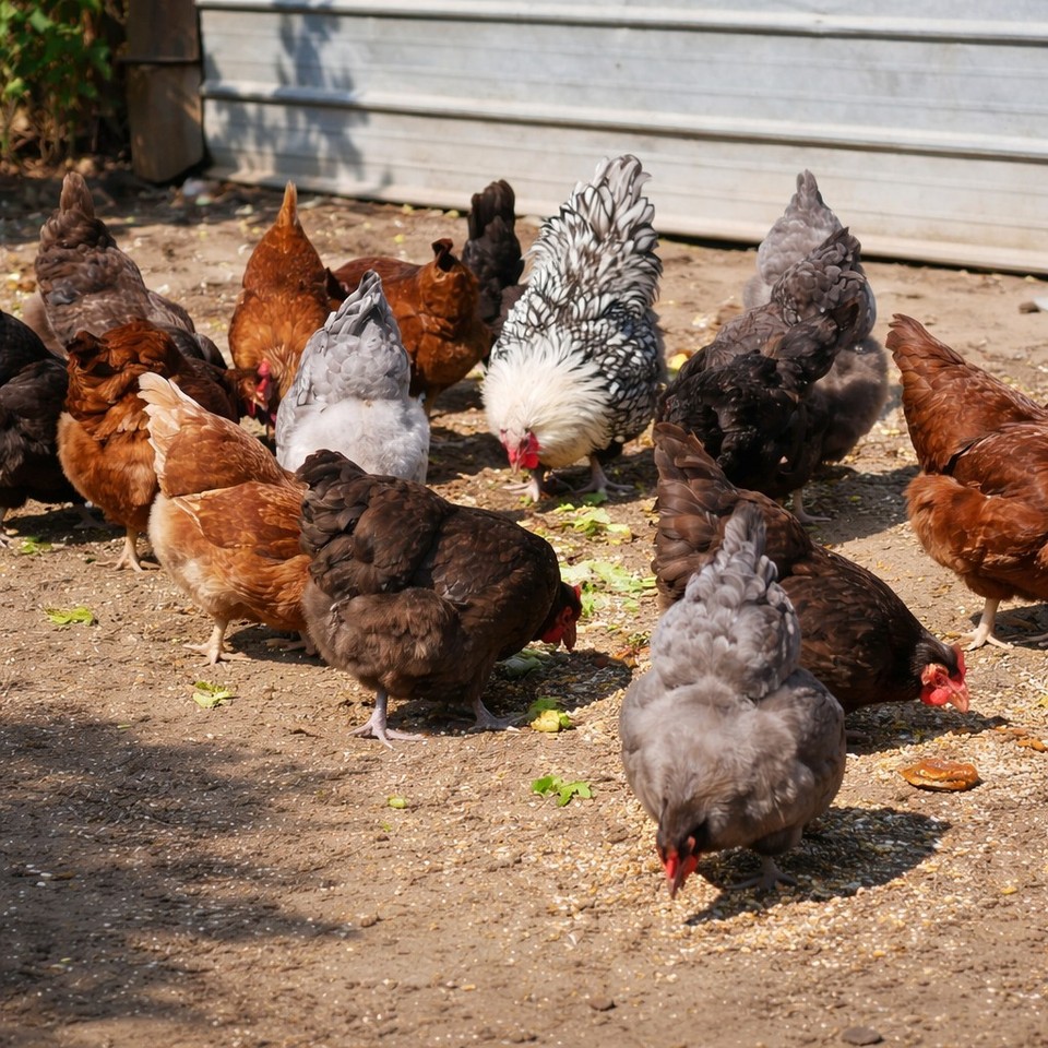12 Barnyard Mix Chicken Hatching Eggs | eBay