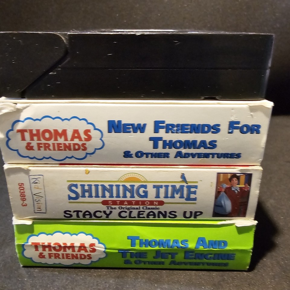 THOMAS & FRIENDS and Shining Time Station VHS Lot of 4 Thomas The Tank ...